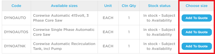 Almonte v Corewise Automatic Core Saw: Price, Reviews & Comparison