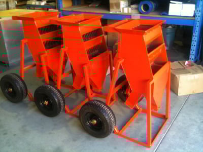 Riffle Sample Splitters (Mild Steel) – Field & Lab Models