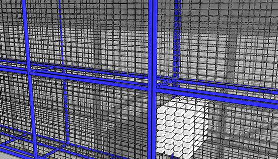 RC Chip Tray Storage Racking in Container