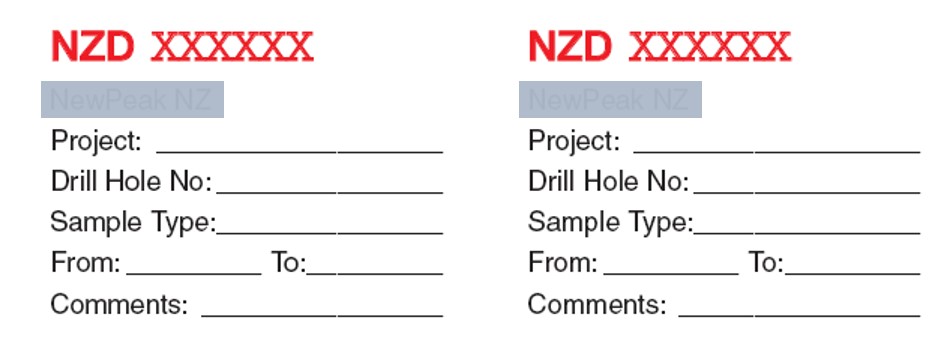 Water Resistant Ticket Book, 50 Leaves