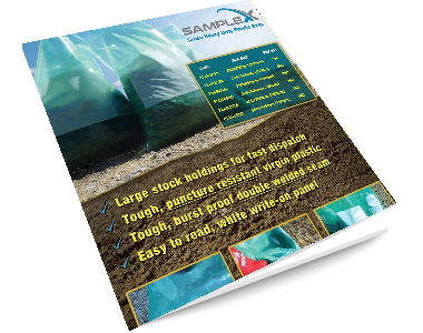 Samplex® Green Heavy Duty Plastic Bags