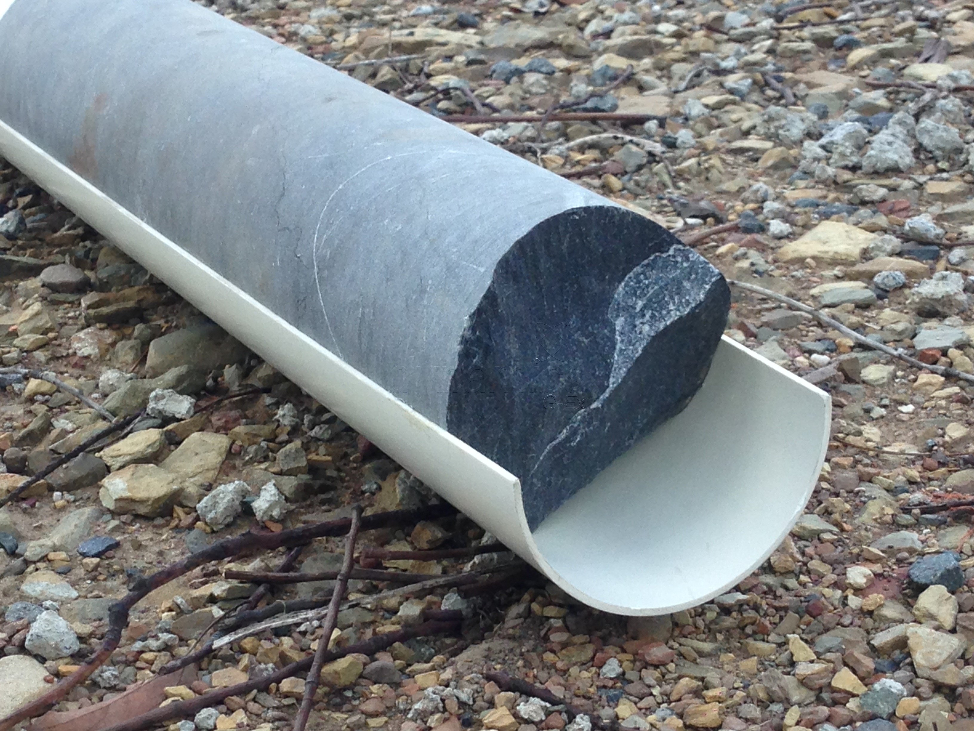 PVC Core Splits for Geotechnical Drilling
