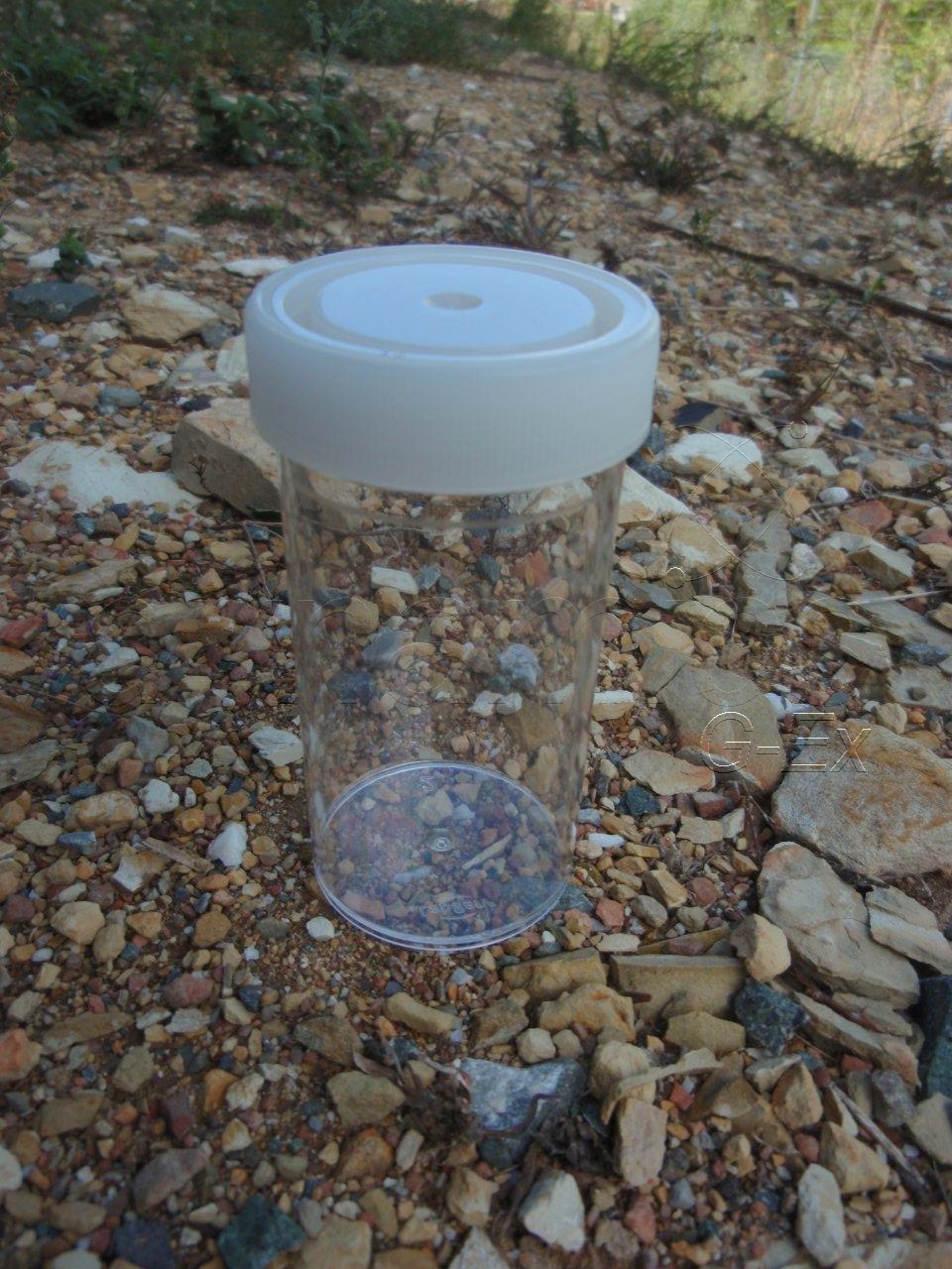 Plastic Sample Vials with Screw Caps