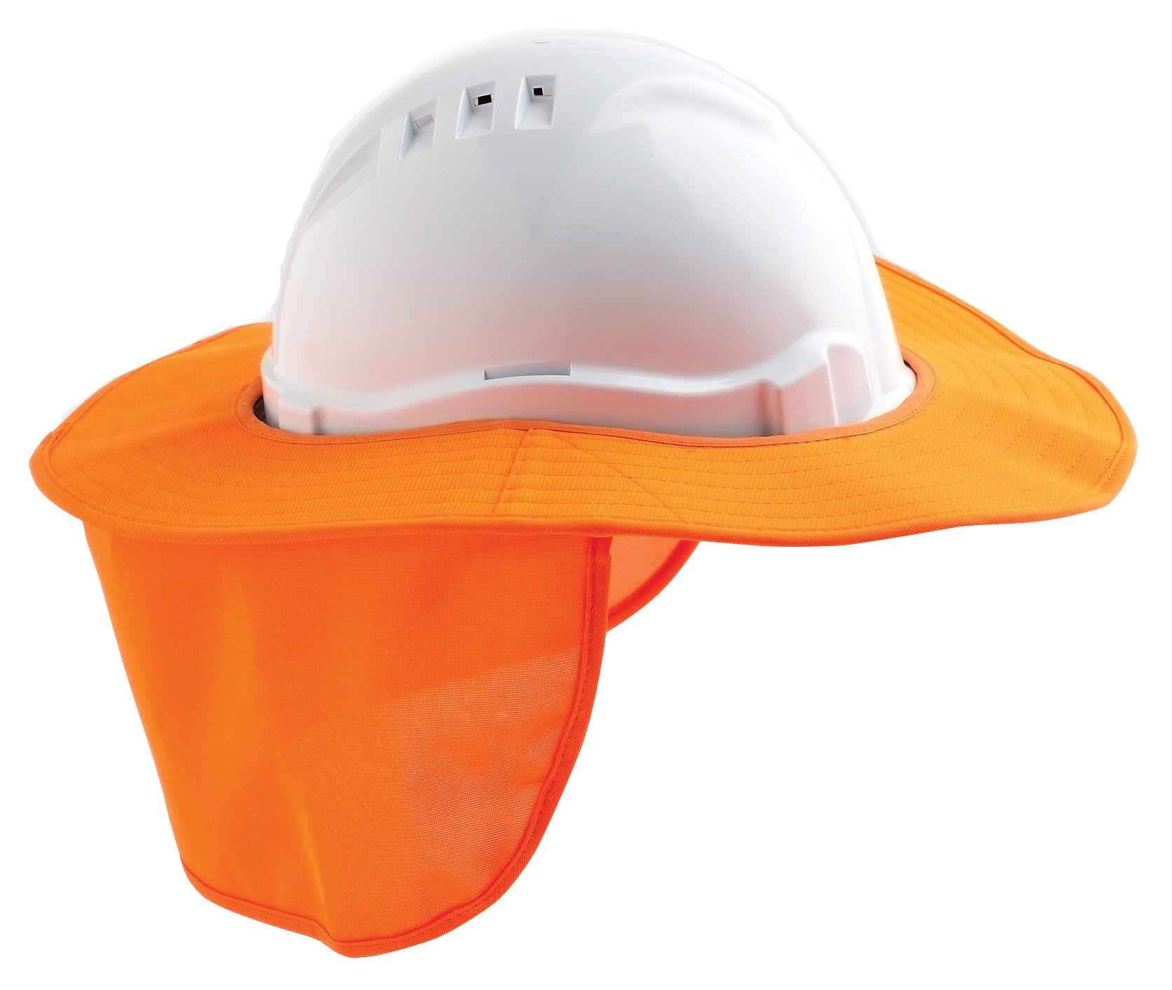 Hard Hat Brim with Neck Flap (Sun Shield)