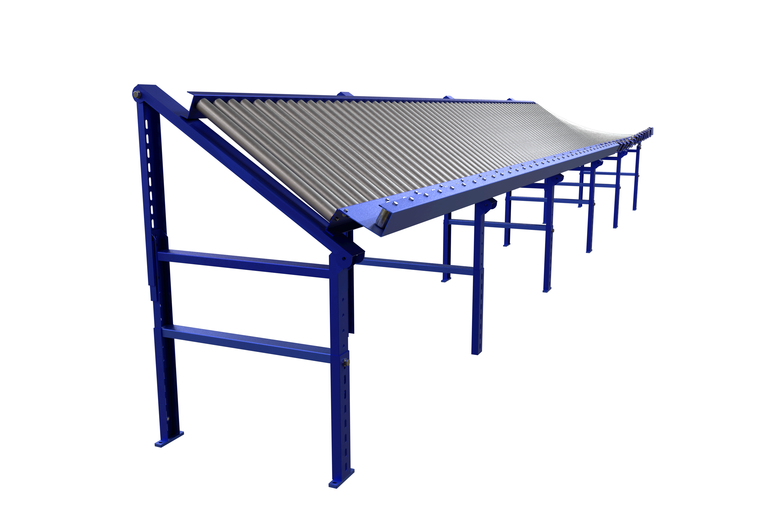 ErgoRacks™ Angled Roller Racking